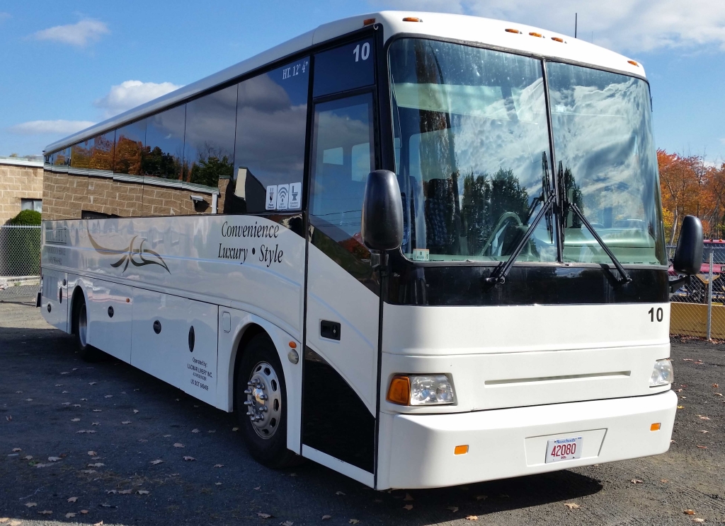Coach Bathroom Bus – 43 Passenger – Michael’s Limousines ...